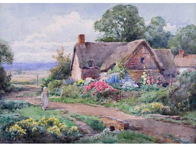 Henry John Sylvester Stannard | Two works : AT WICK, NEAR EVESHAM ...