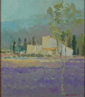 Hugh McIntyre | FARMHOUSE, MONIEUX VAUCLUSE (1993) | MutualArt
