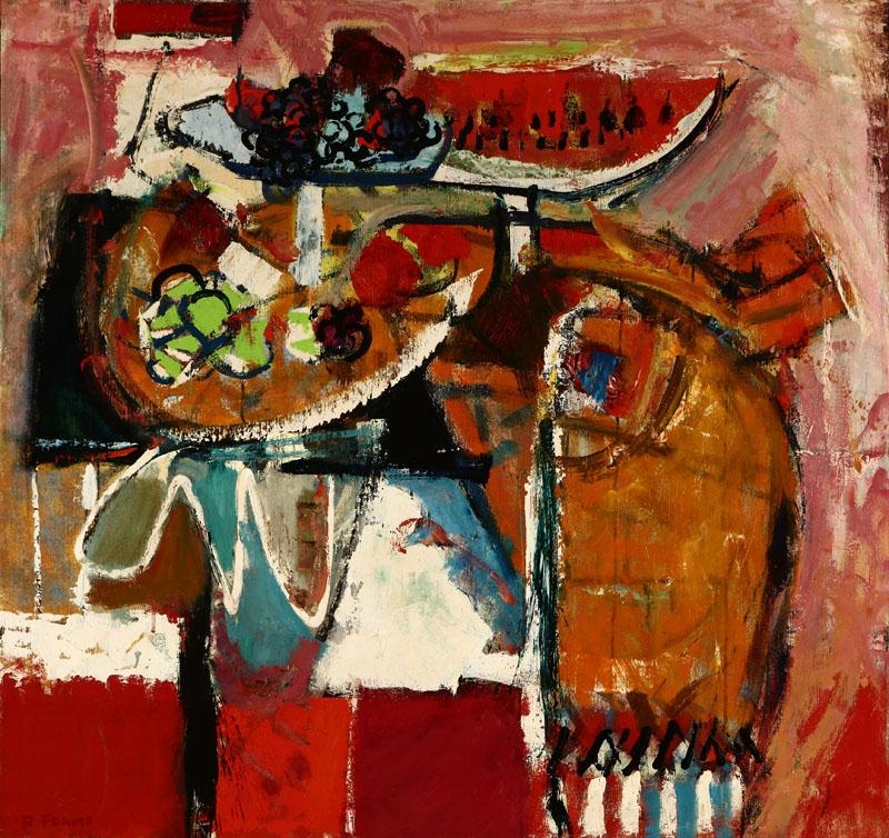 Robert Frame | Still life with flowers (Circa 1995) | MutualArt