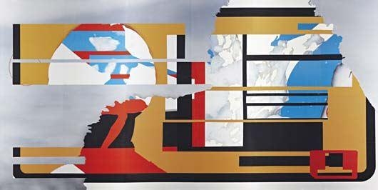 Angus Fairhurst | Five Billboards, body and text removed (3 parts ...