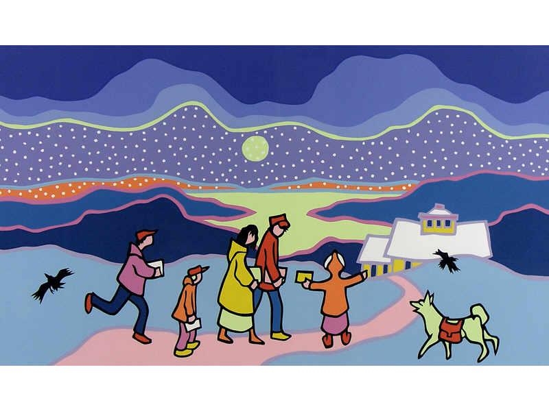 Ted Harrison | LIBRARY DAY | MutualArt