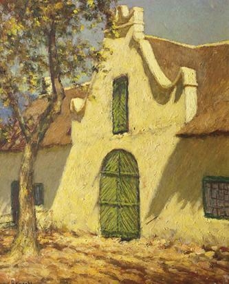 Edward Roworth | A STELLENBOSCH WINE CELLAR | MutualArt