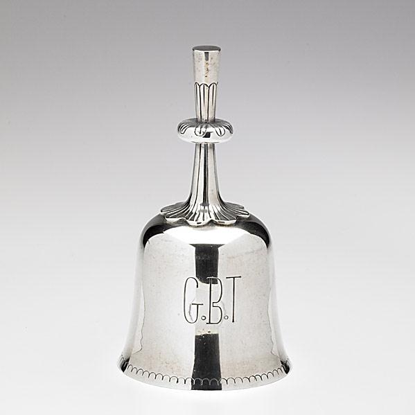 Tommi Parzinger | Sterling silver dinner bell | MutualArt