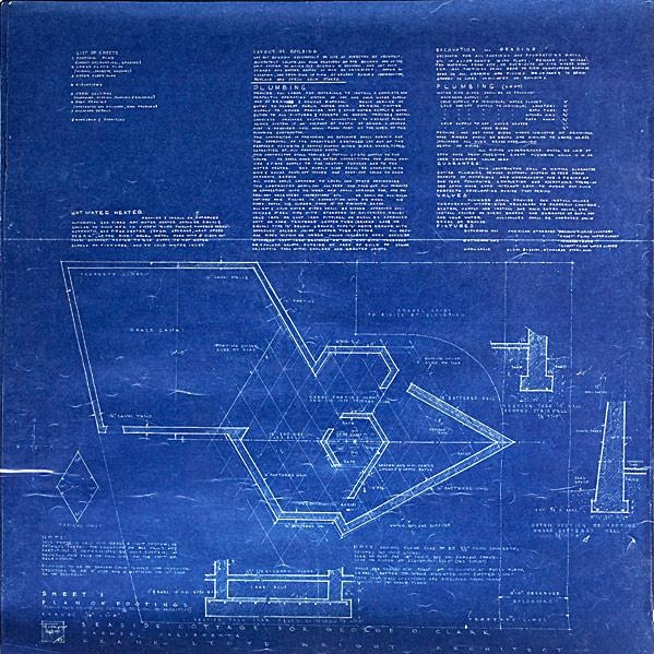 Frank Lloyd Wright | Complete set of eight blueprints for the George O ...