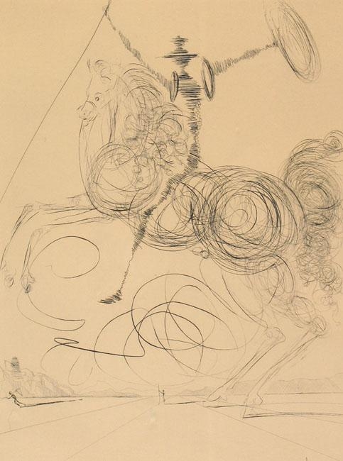 Salvador Dalí | Horse and Rider | MutualArt