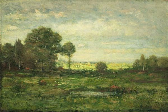 Dwight William Tryon | Summer Landscape | MutualArt