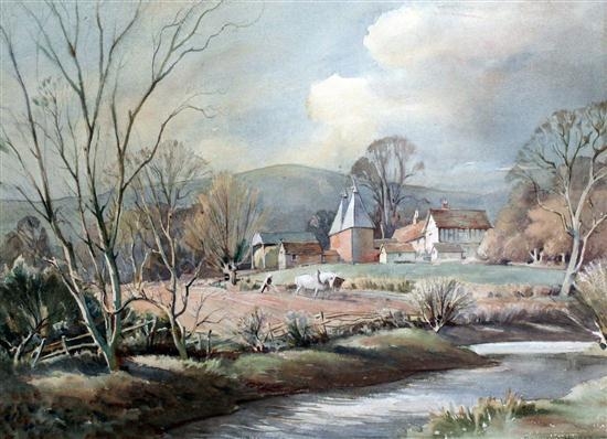 Rowland Hilder | Shoreham Valley | MutualArt