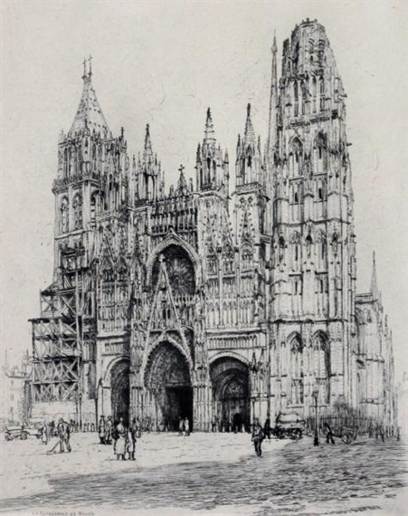 Caroline Helena Armington | LA CATHEDRALE DE ROUEN (1920) | MutualArt