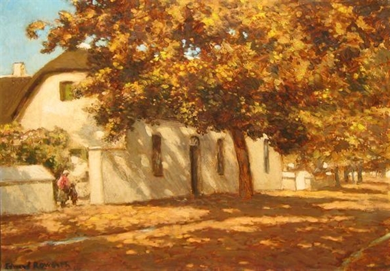 Edward Roworth | A STELLENBOSCH LANE | MutualArt