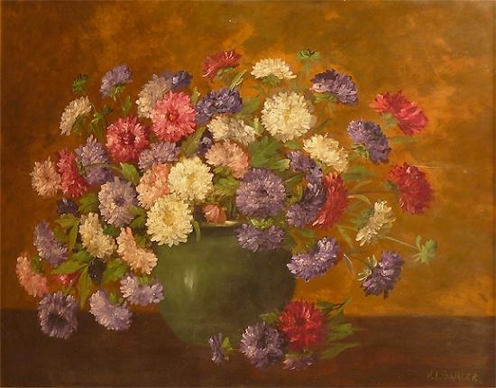 Henry L. Sanger | Floral Still Life | MutualArt