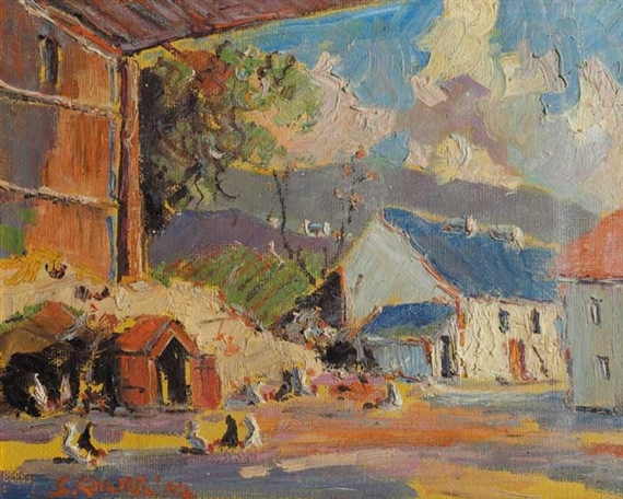 Sam Coulter | A HILL FARM NEAR CUSHENDUN, COUNTY ANTRIM (2004) | MutualArt