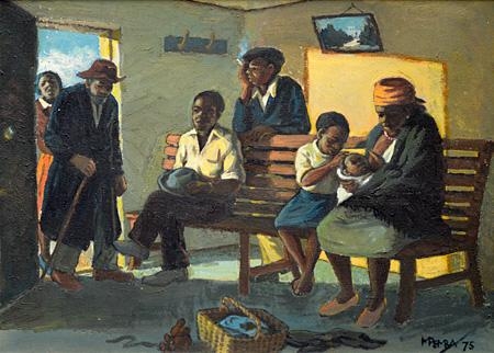 George Pemba | Bus Ride (1974) | MutualArt