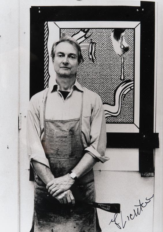 Roy Lichtenstein | Roy Lichtenstein in his Studio | MutualArt
