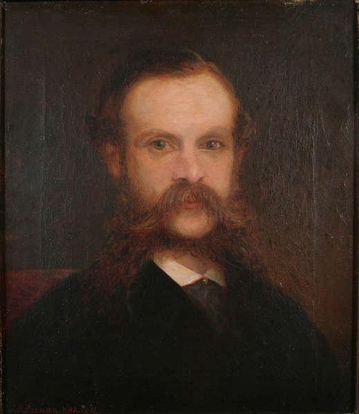 James Butler Brenan | Portrait of a man with whiskers and moustache ...