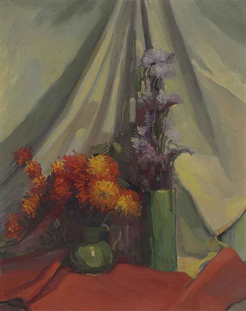 Leon Dabo | Etude de Fleurs (1928) | MutualArt