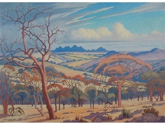 Jacob Hendrik Pierneef | Doringboom | MutualArt