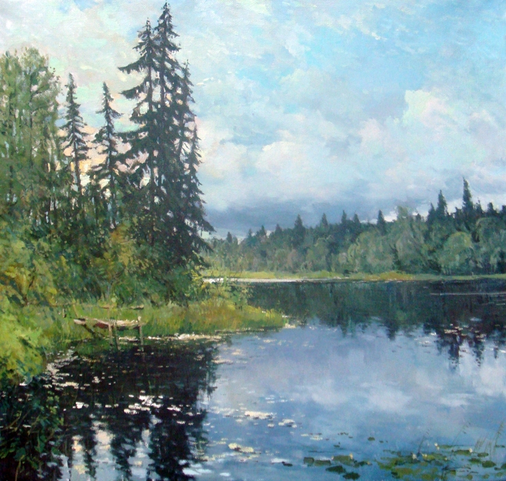 Alexander Kremer | Forest lake (2009) | MutualArt