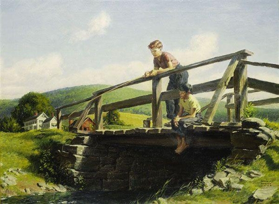 Frank Bensing | Catch of the Day | MutualArt