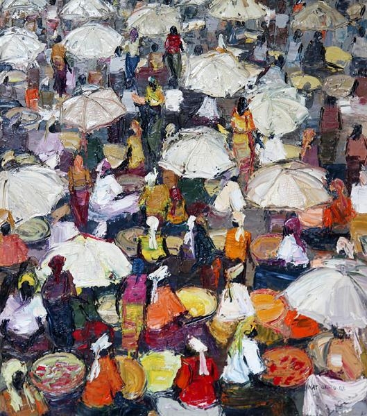 Nat Okoro | MARKET SQUARE (2008) | MutualArt