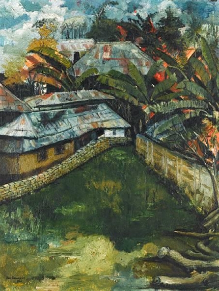 Ben Enwonwu | The village (1966) | MutualArt