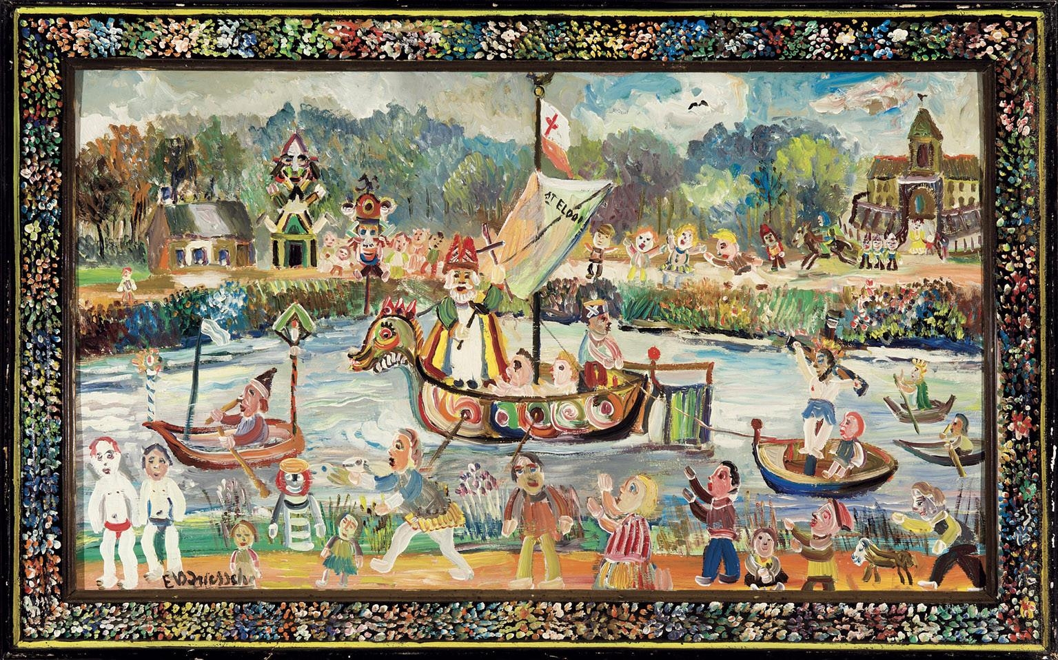 Ernest van den Driessche | SINT NICOLAAS | MutualArt