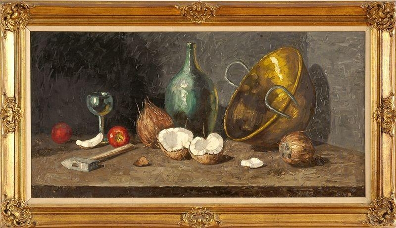 Leo Ritter | STILL LIFE WITH COCONUTS | MutualArt