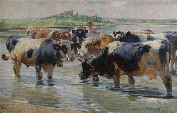 Max Bergmann | 70 Artworks at Auction | MutualArt