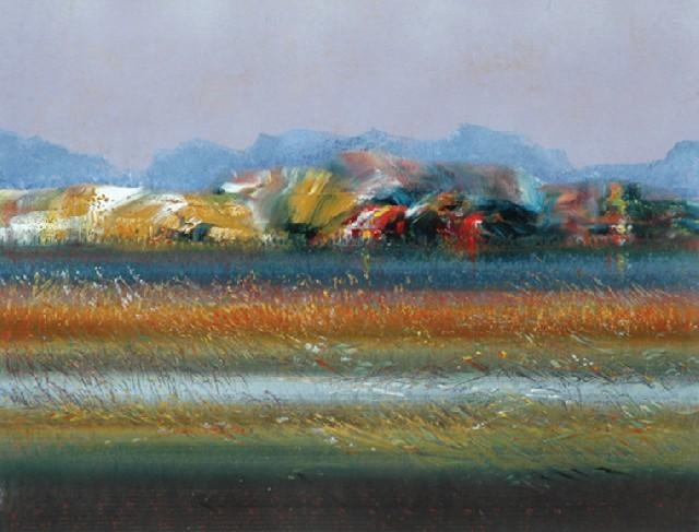 Thomas Gleghorn | Sketch for Lake Amadeus | MutualArt