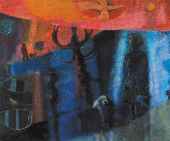 Noreen Rice | WALK ON THE MARSH (Circa 1971) | MutualArt