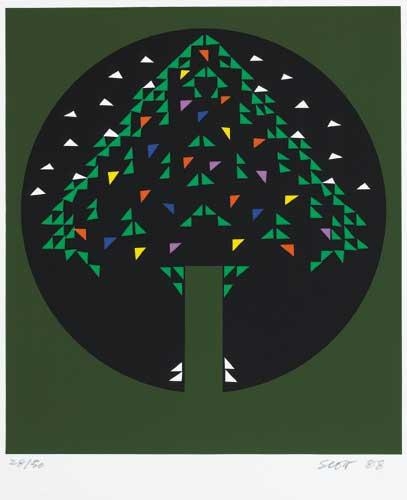 Patrick Scott | CHRISTMAS CARD (1987) | MutualArt