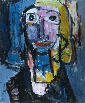 Karel Bleijenberg | Portrait of a woman (1967) | MutualArt