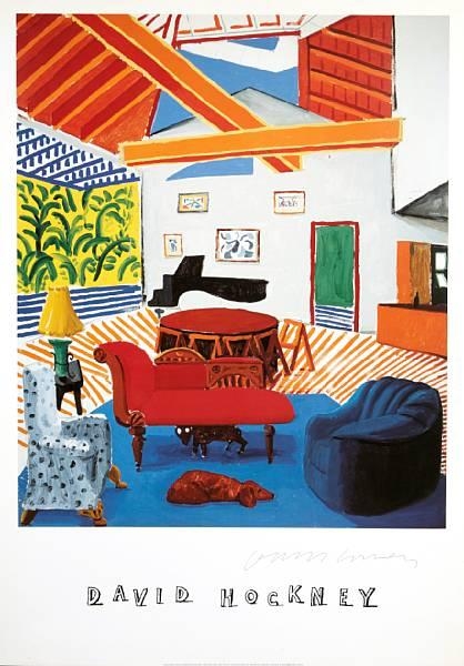 David Hockney | David Hockney (Hancock Street, West Hollywood) (1989 ...