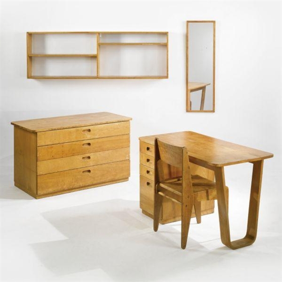 Marcel Breuer | 4 Works: Collection of Designs from Rhoads Hall, Bryn ...