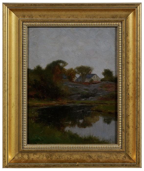 John WillardRaught | Landscape with Pond and Farm | MutualArt