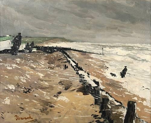 Frank Forward | Figures on the shore, and 2 more works | MutualArt