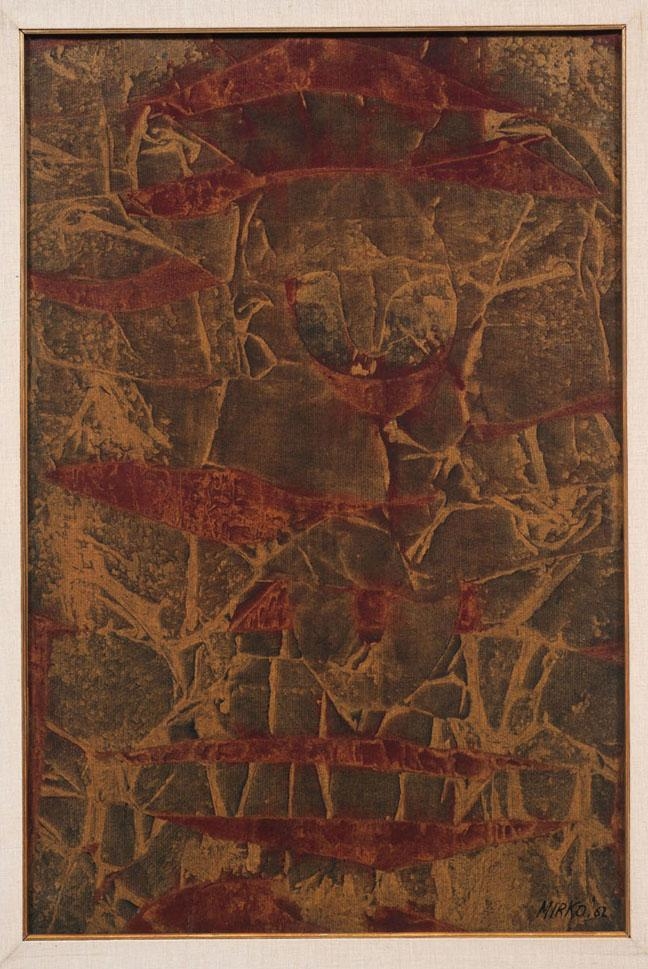 Mirko Basaldella | Abstract Personage (1962) | MutualArt