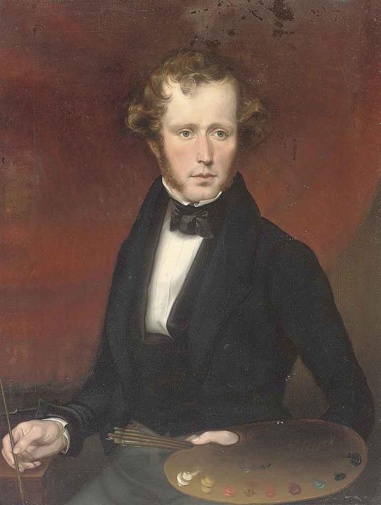 British School, 19th Century | Portrait of a Captain in the Royal Navy ...