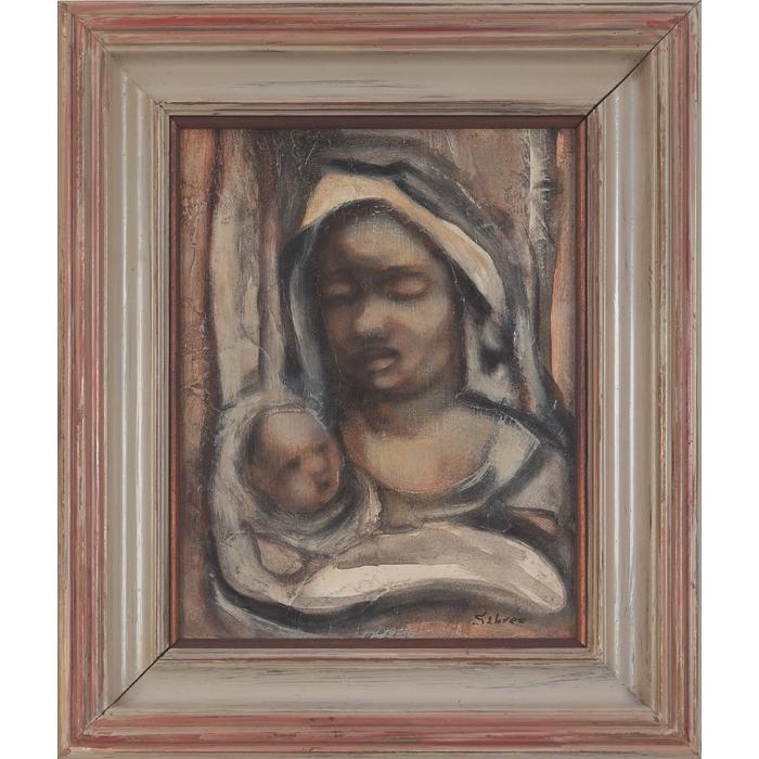 Charles Sebree | Mother and Child (Circa 1945) | MutualArt