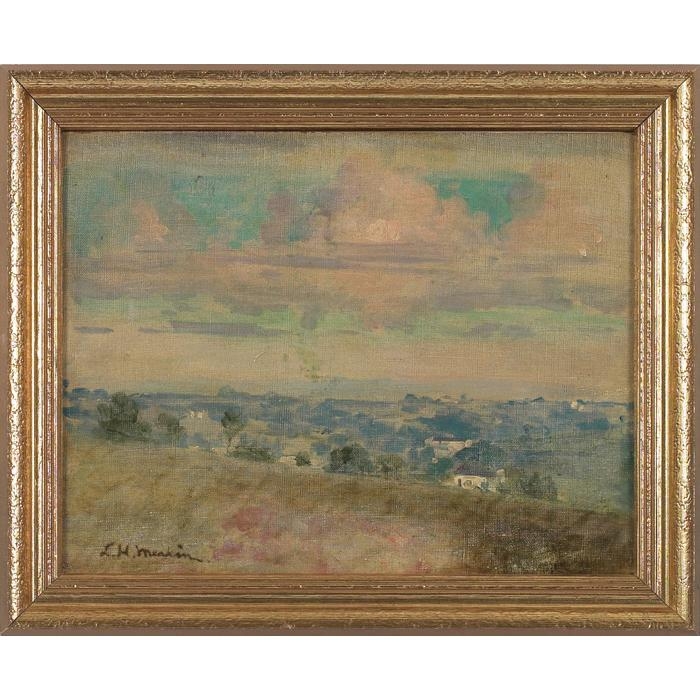 Lewis Henry Meakin | Impressionistic Landscape (Circa 1900) | MutualArt
