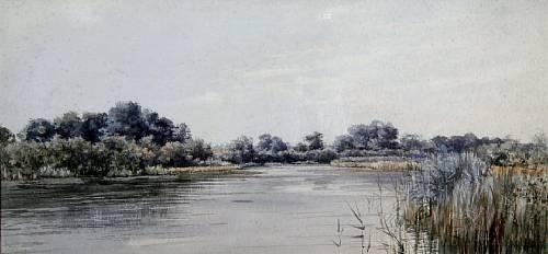 Stephen John Batchelder | Broadland river landscape | MutualArt