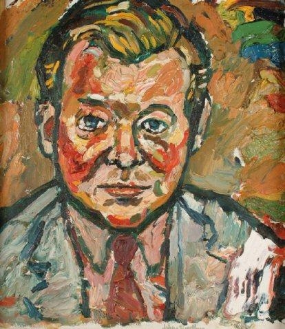 John Randall Bratby | Portrait of Nigel Broackes | MutualArt