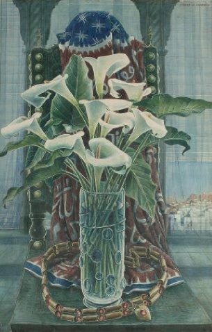 Stuart Maxwell Armfield | Arum lilies by a window | MutualArt