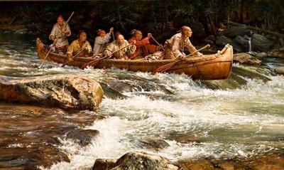 Robert Griffing | General Montcalm's Warriors (2006) | MutualArt