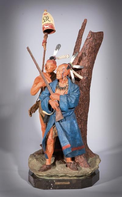 Harry Jackson | Algonquin Chief and Warrior (1971) | MutualArt