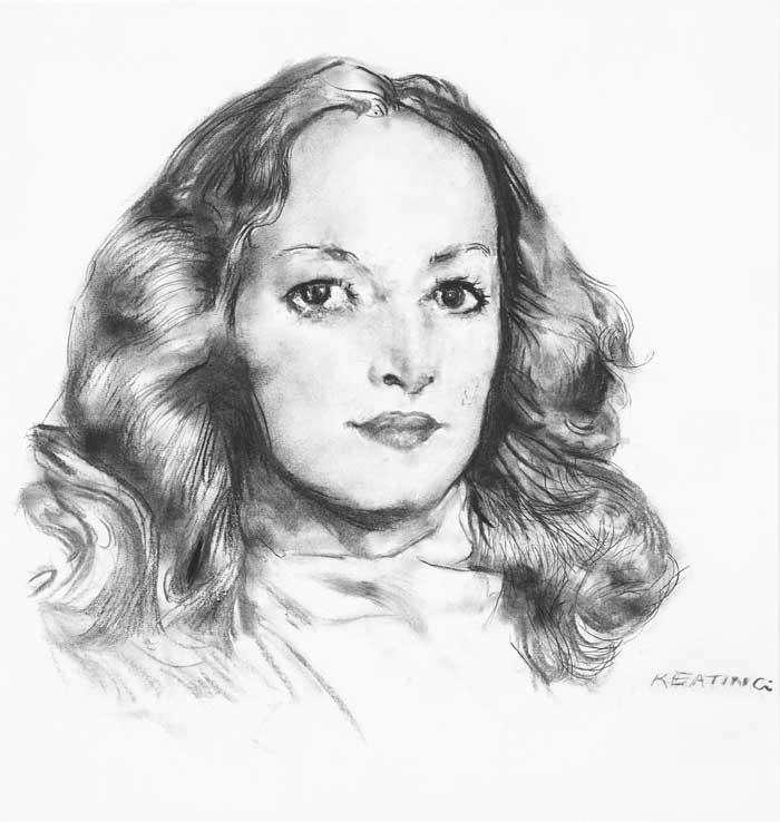 Sean Keating | PORTRAIT OF A LADY (1973 - 1975) | MutualArt