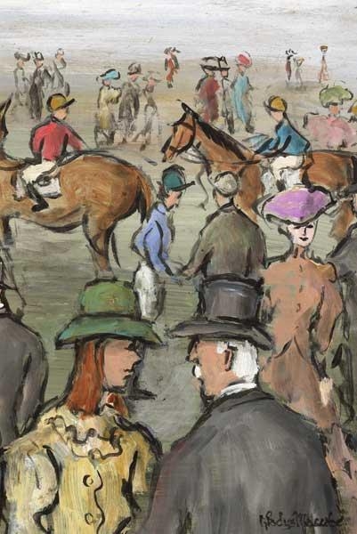 Gladys MacCabe | AT THE RACES | MutualArt