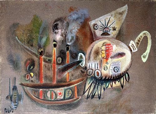 Israel Paldi | A Boat and a Doll | MutualArt