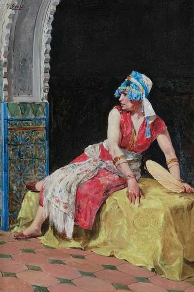 Rudolf Ernst | ''The Favorite'' | MutualArt