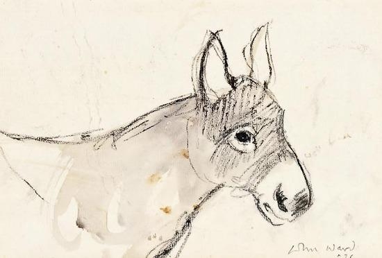 John Stanton Ward | A sketch of Donkey (1976) | MutualArt