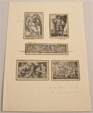 Hans Sebald Beham | A set with five engravings | MutualArt